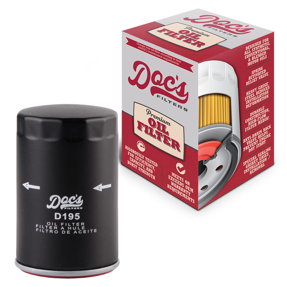 Oil Filter D195 | Fits OEM 5281090 | Doc's Filters