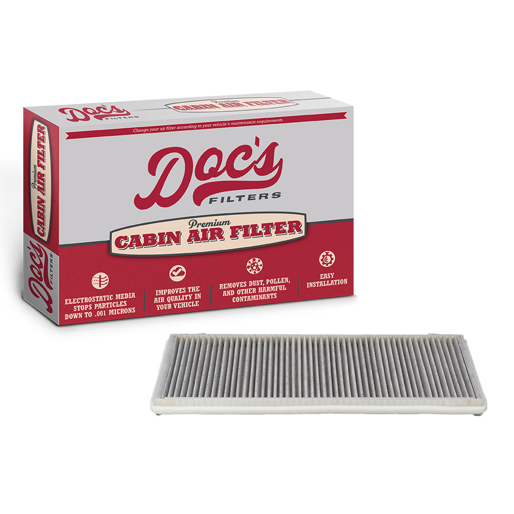Cabin Air Filter DC3668C | Fits OEM 64318409044, JMO000010 | Doc's Filters