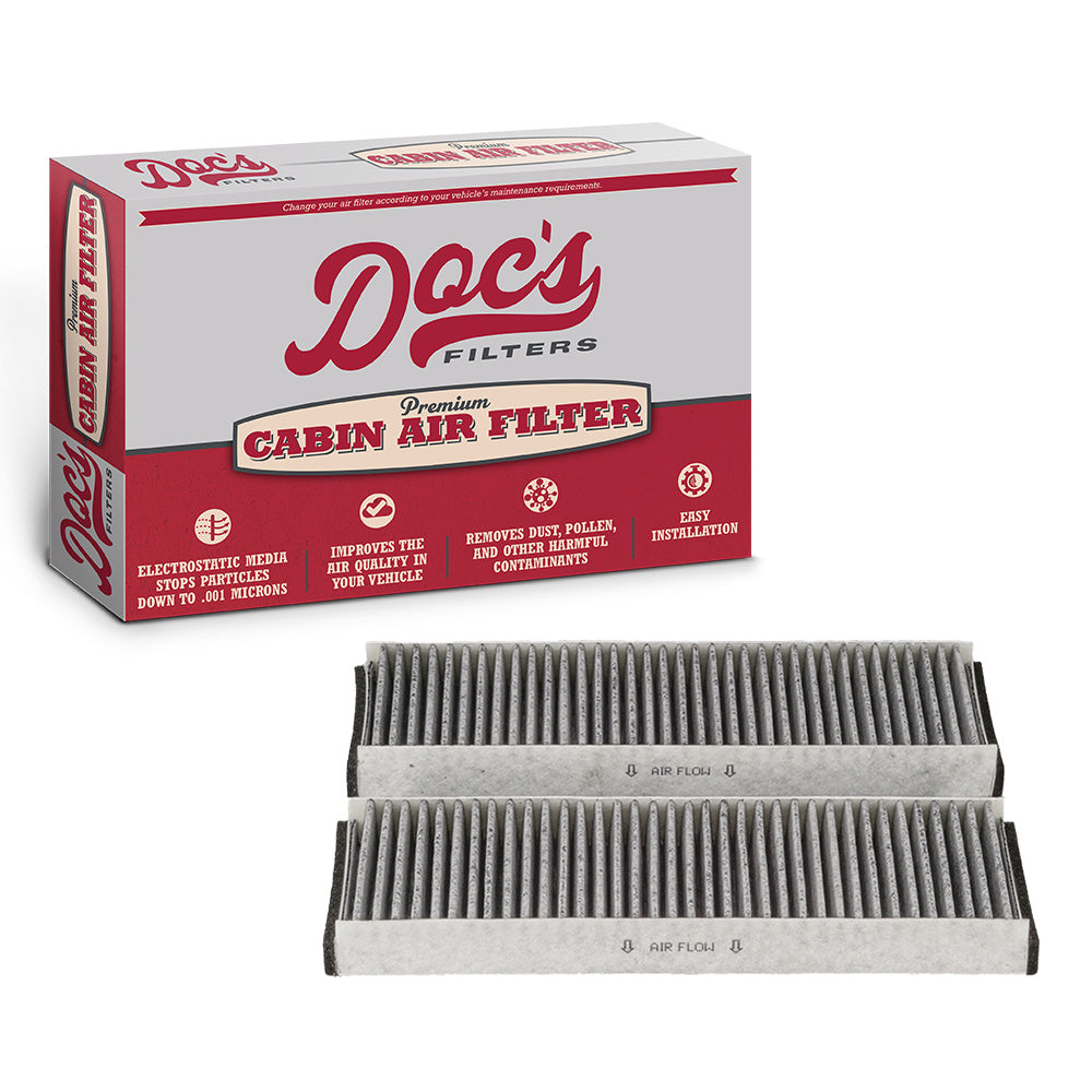 Cabin Air Filter DC3733C | Fits OEM 4F0819439, 4F0819439A | Doc's Filters